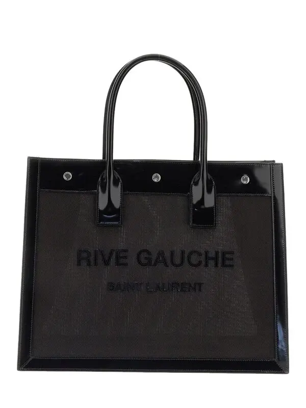 Saint Laurent Rive Gauche Small Tote - Black