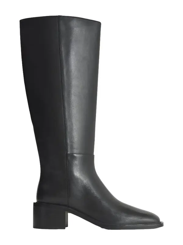 Everlane Leather Knee-high City Boot - Black
