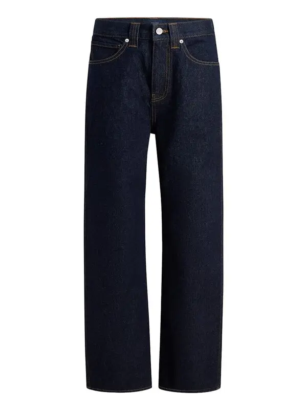 Khaite Bonnie Straight-leg Cotton Denim Jeans - Benson