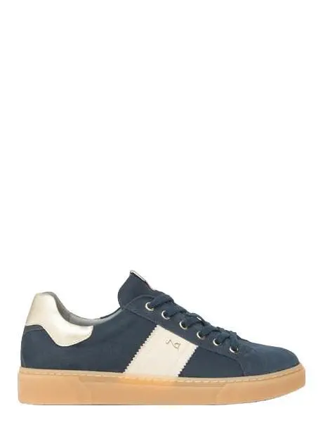 NEROGIARDINI Retro Low Top Sneaker - Navy