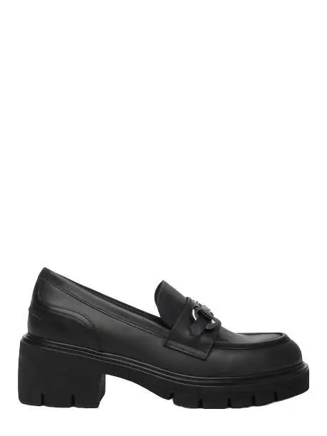 NEROGIARDINI Lug Sole Loafer - Black