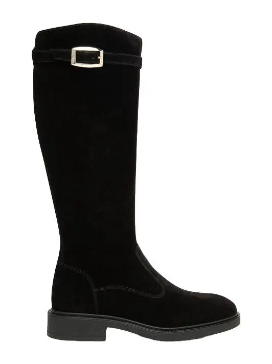 NEROGIARDINI Buckled Riding Boots - Black