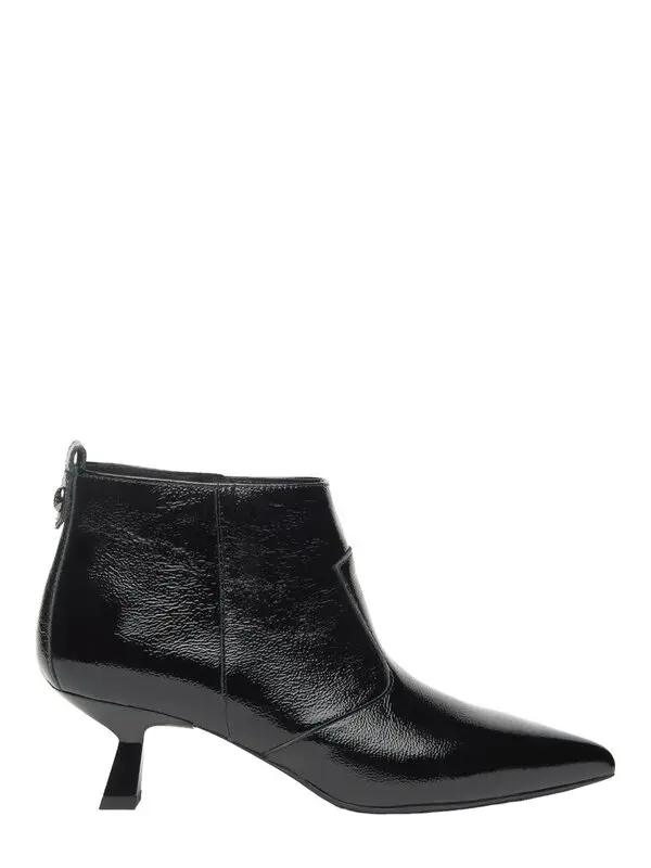 NEROGIARDINI Mid-heel Pointed Toe Booties - Black
