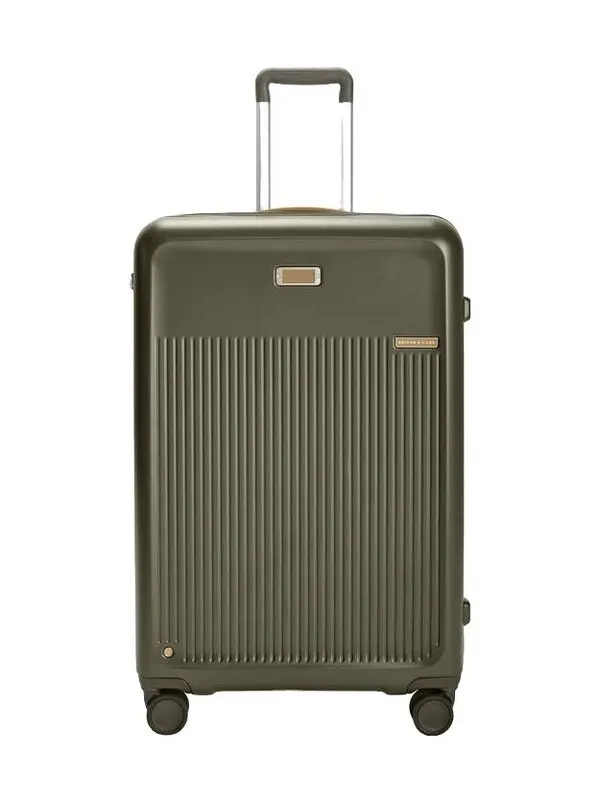 Briggs & Riley Large Sympatico Expandable 30-inch Spinner Packing Case - Olive