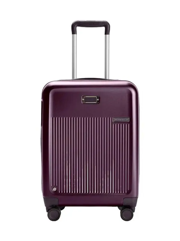 Briggs & Riley Sympatico Global 21-inch Expandable Spinner Carry-on - Plum