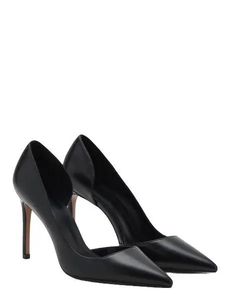 Mango Audrey D'orsay Pump - Black