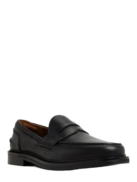 Aldo Buckley Penny Loafer - Open Black
