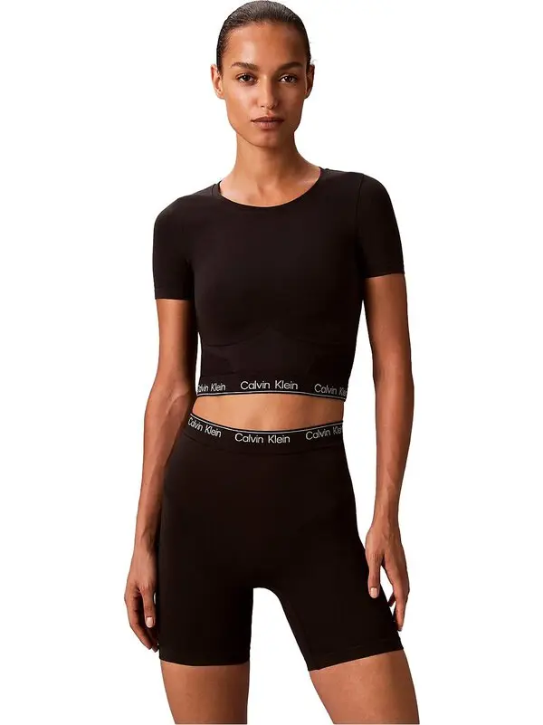 Calvin Klein Icon Shapewear Slim T-shirt - Black