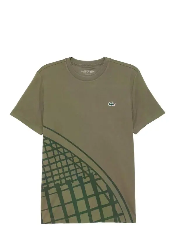 Lacoste Logo-embroidered T-shirt - Green