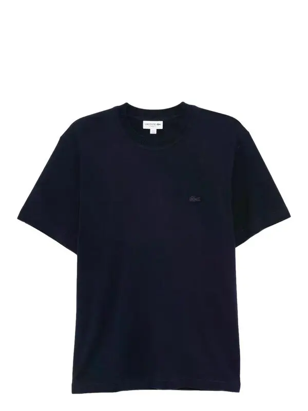Lacoste Logo-embroidered T-shirt - Blue