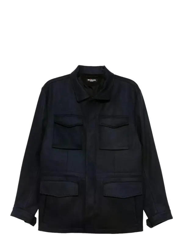 Kiton Cashmere Jacket - Blue