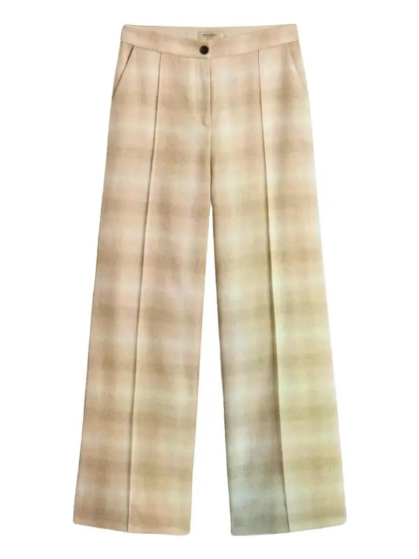 Woolrich Plaid Trousers - Neutrals