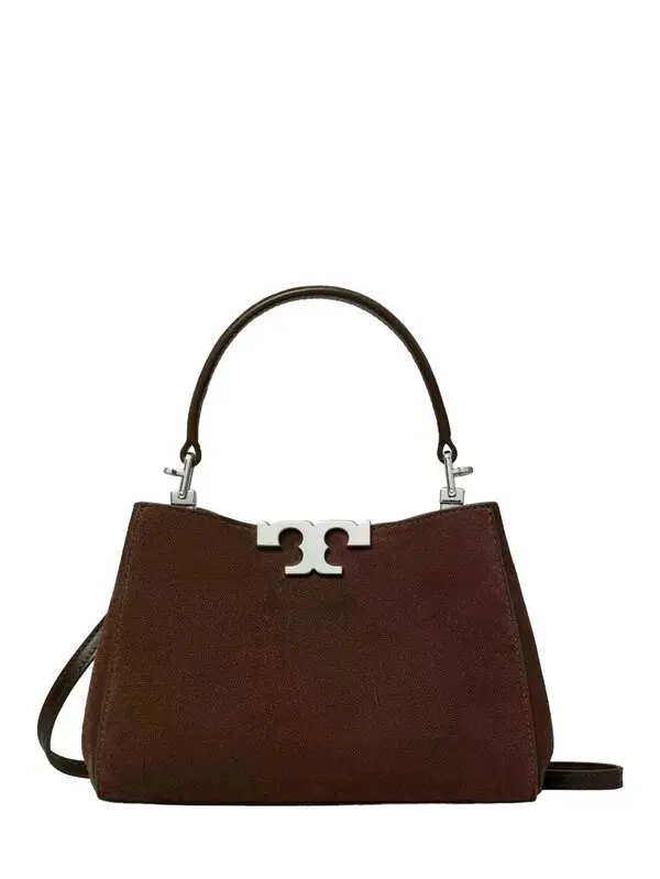 Tory Burch Mini Eleanor Suede Satchel - Brown
