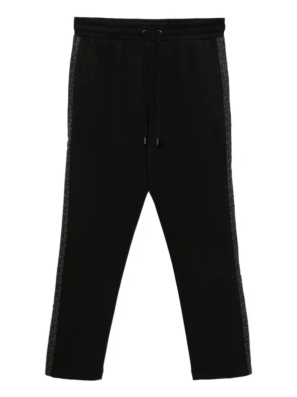 Michael Kors Monogram Trousers - Black