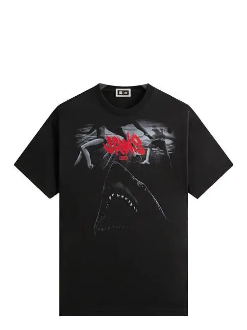 Kith X Jaws Underwater Vintage Tee Shirt - Black