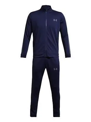 Under Armour Ua Rival Knit Tracksuit Set - Midnight Navy Blue/downpour Gray