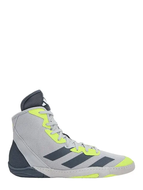 Adidas Adizero Wrestling Sneakers - Team Light Grey/ Team Onix/ Team Sollar Yellow