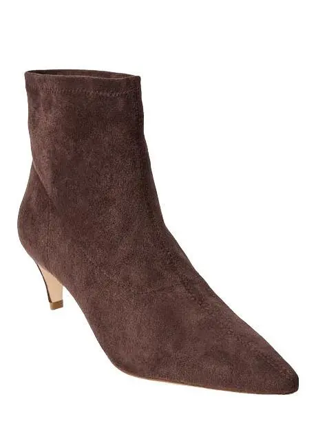 Jack Rogers Charleston Stretch Pointed Toe Bootie - Hot Fudge