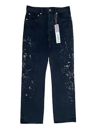 PURPLE BRAND P011bpib425 Beaded Splatter Jeans - Black