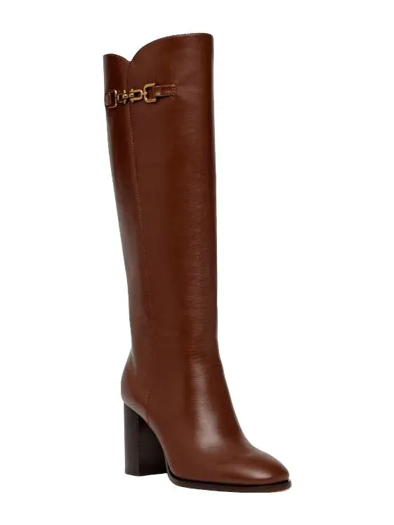 Paige Iris Knee High Boots - Auburn