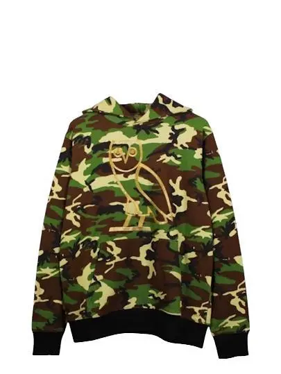 OVO Camo Og Owl Hooded Sweatshirt - Green