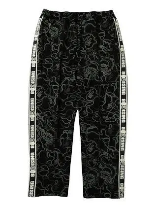 A BATHING APE X 88rising Glow In The Dark Camo Track Pants - Black