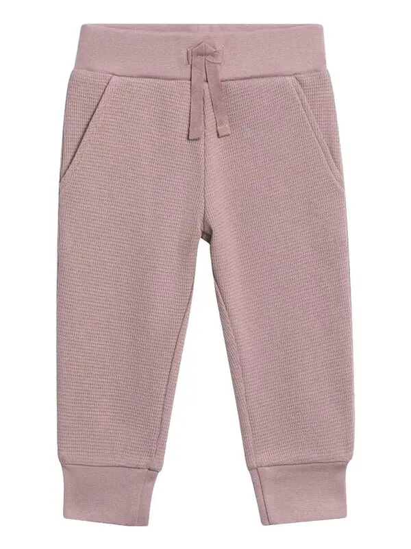 KENDI Nelson Waffle Knit Jogger - Purple