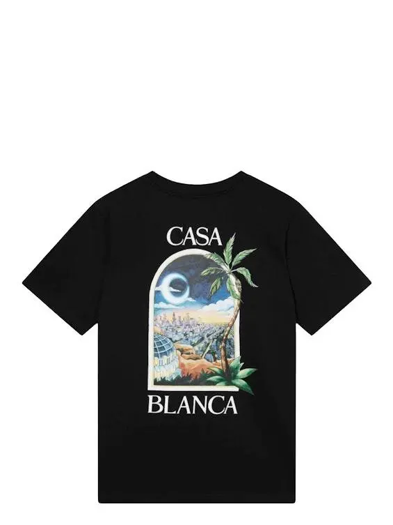 Casablanca La Nights T-shirt - Black