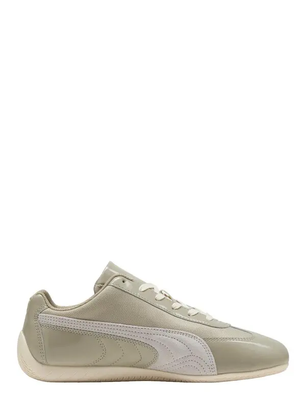 PUMA Speedcat Patent Sneakers - Pebble Gray/feather Gray