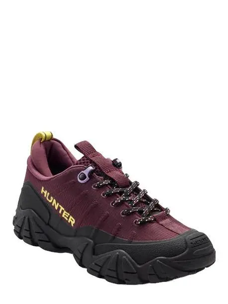 Hunter Sara Waterproof Sneaker - Dark Purple 500