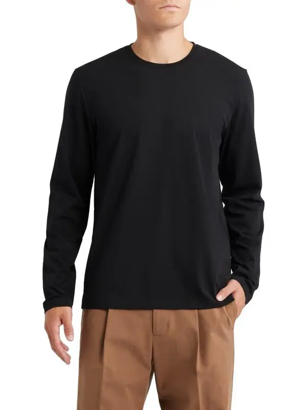 OPEN EDIT Long Sleeve T-shirt - Black