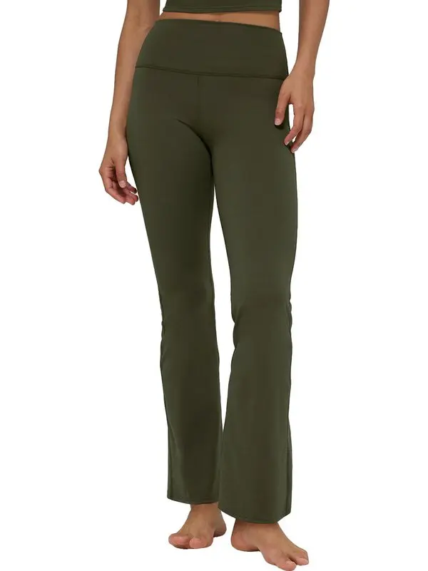 Alo Yoga Softsculpt High-waist 7/8 Bootcut Legging - Green Olive