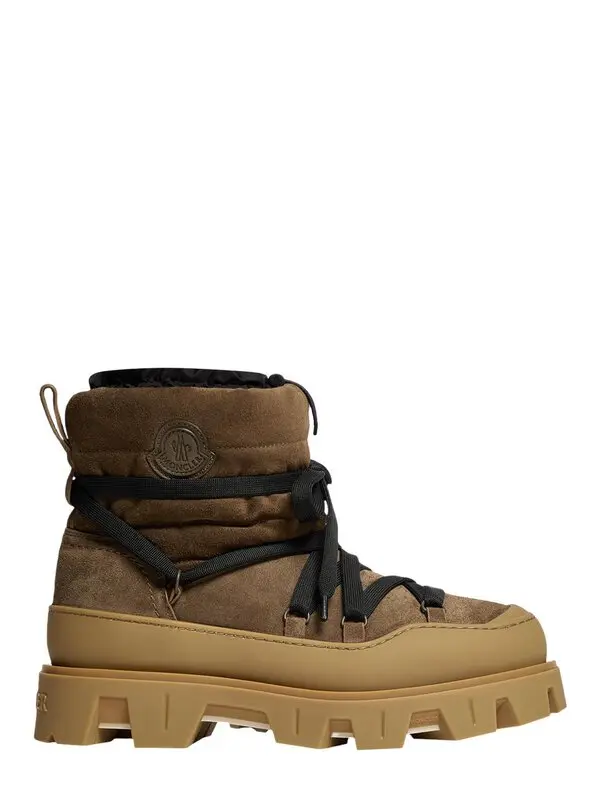 Moncler Peak Après Ankle Boots - Brown