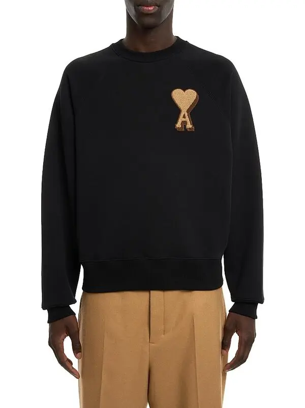 Ami Crewneck Sweatshirt - Black