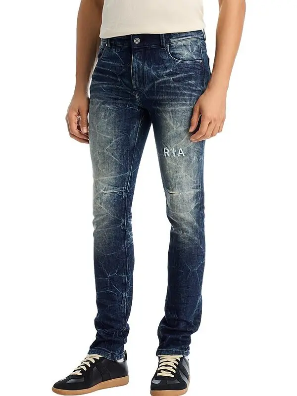 RtA Skinny Denim Jeans - Midnight Surf