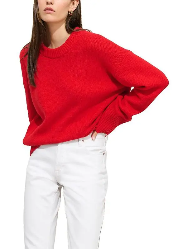 ALEX MILL Nottinghill Sweater - Bright Flame