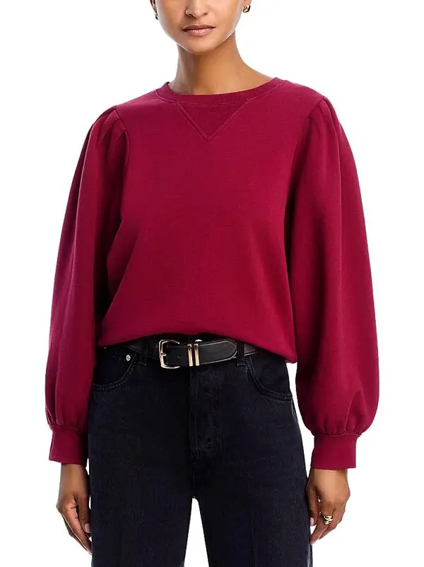 Rails Tiffany Cotton Sweater - Merlot