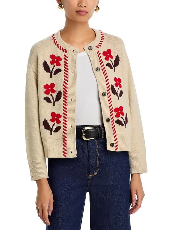 Rails Mavie Floral Cardigan - Carmine Floral