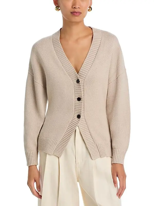 Rails Philippa V-neck Cardigan Sweater - Taupe