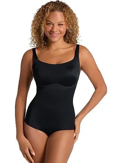 Victoria's Secret Leonisa Scoop Back Wireless Sculpting Bodysuit - Black