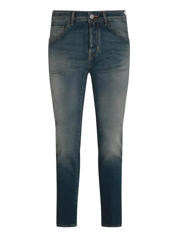 Jacob Cohen Cotton Denim Jeans - Blue
