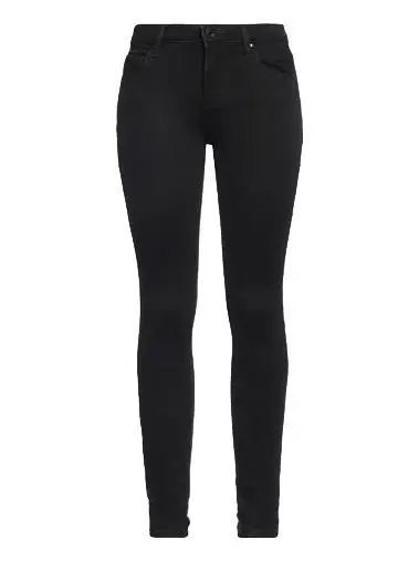 Guess Skinny Jeans With Brand Logo - Black