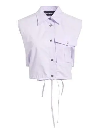 DEPARTMENT 5 Poplin Sleeveless Shirt - Purple