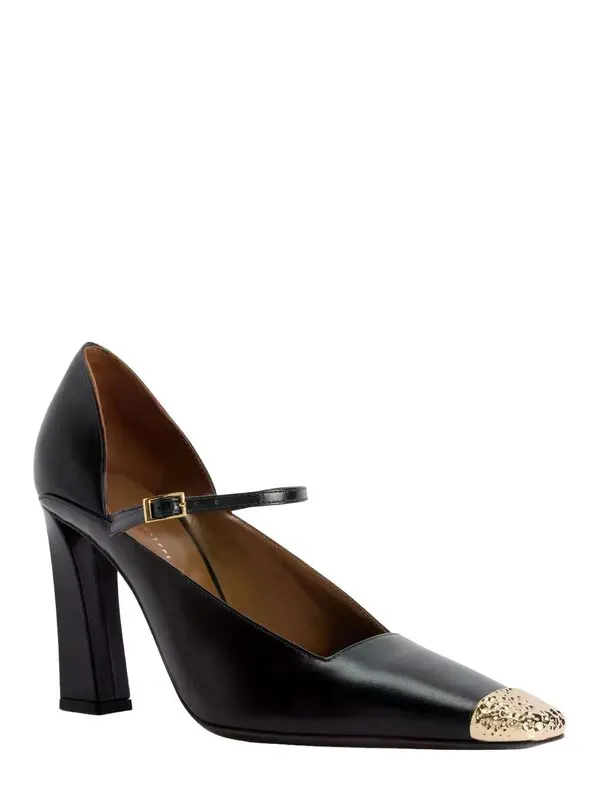 GIUSEPPE ZANOTTI Leather Heeled Pumps - Black