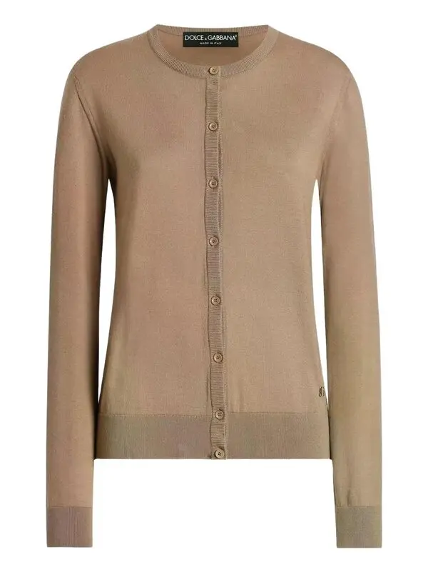 Dolce & Gabbana Buttoned Cardigan - Brown