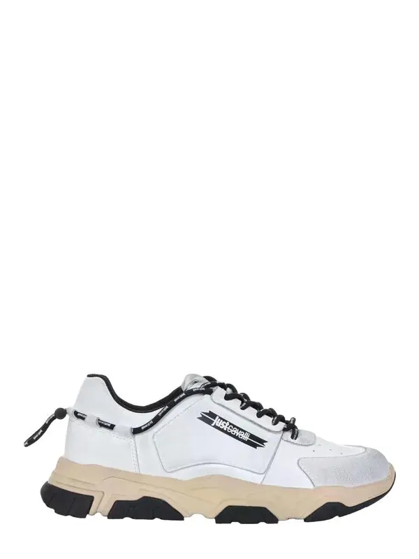 Just Cavalli Fondo Chunky Sneakers - White