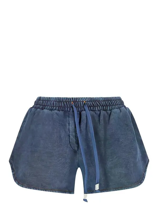 Giuseppe Di Morabito Drawstring-waistband Shorts - Blue
