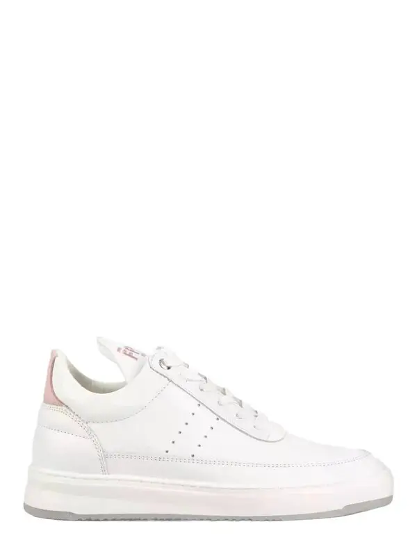 Filling Pieces Leather Low-top Sneakers - White