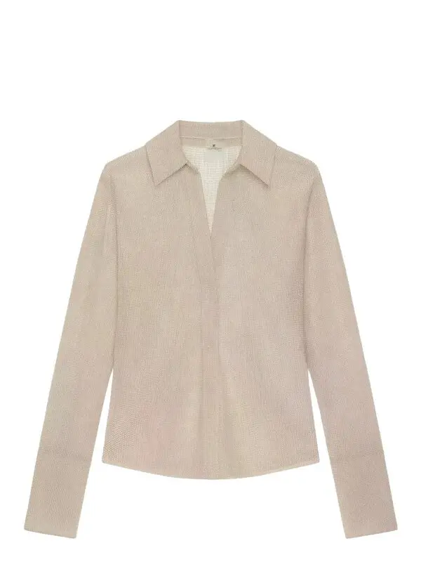 COURREGES Long Sleeve Top - Neutrals
