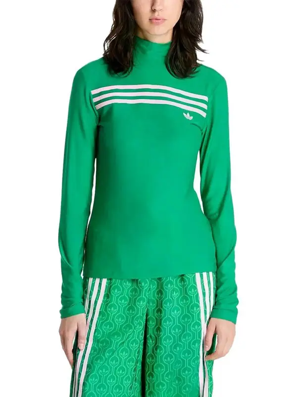 Adidas 3-stripes Logo T-shirt - Green